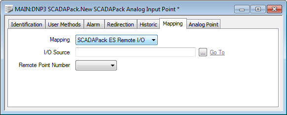 Dnp3 Scadapack Driver Guide Map To Point Data On A Scadapack Es Remote Io Module Points Used